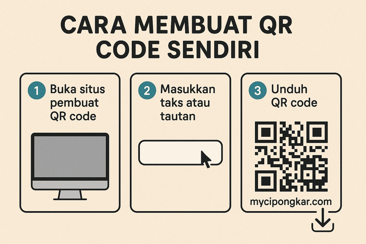 Cara Membuat QR Code Sendiri